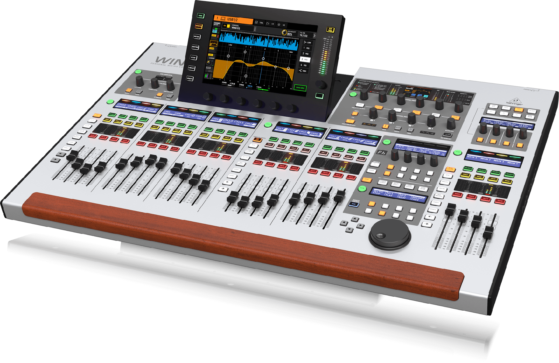 Behringer 48-Channel, 28-Bus Full Stereo Digital Mixing Console with 24 ...